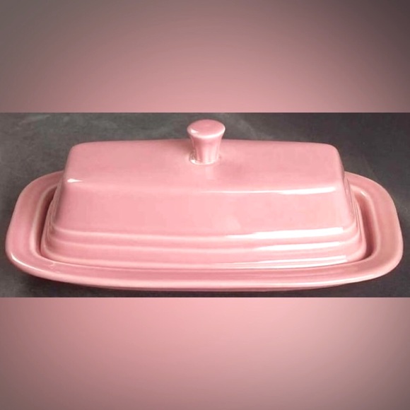 Fiestaware | Dining | Fiestaware Collectible Rose Covered Butter Dish ...